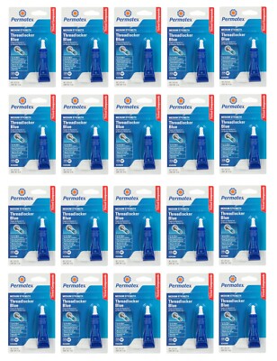 Permatex 24200 Blue Medium Strength Threadlocker 6ml Tube NEW Set of 20 | eBay