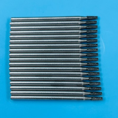 60pcs Dental Carbide Straight Handpiece Burs HP 703 Taper Fissure Low ...