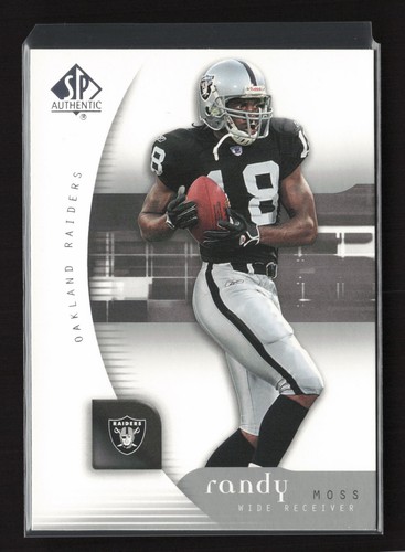 2005 SP Authentic #62 Randy Moss Oakland Raiders | eBay