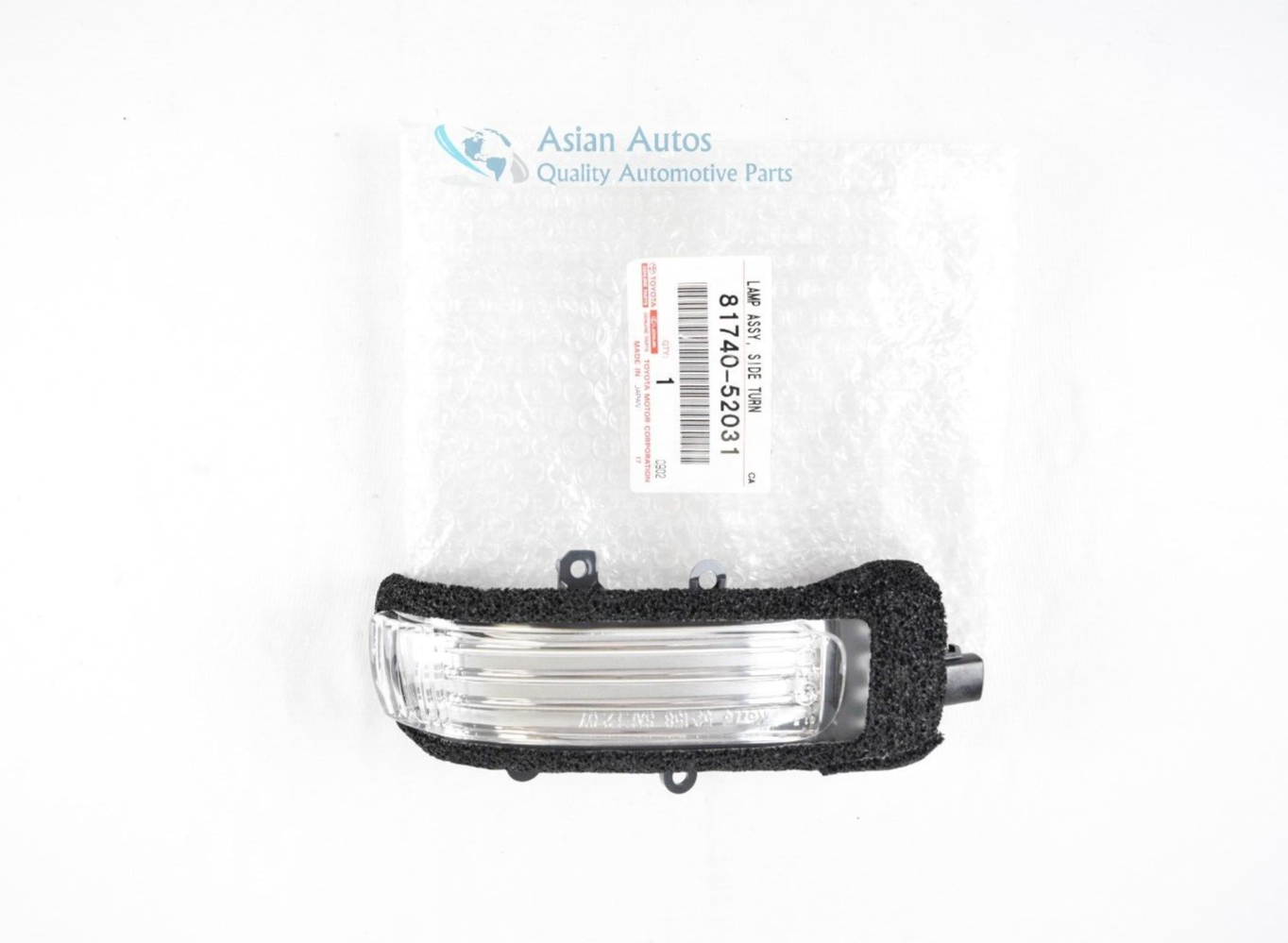 Genuine Toyota 2009-2020 Lamp Assy Side Turn Signal Left 8174052031 OEM ...