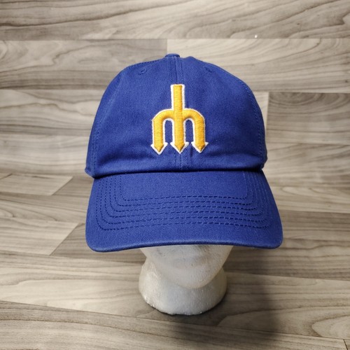 MLB Seattle Mariners ‘47 Cooperstown Trident Medium Easy Fitted Blue ...
