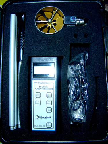 DA40 Fisher Scientific 01-293 Digital Traceable Air Velocity Anemometer ...