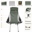 Ultralight High Back Folding Camping Chair With Headrest Outdoor ...