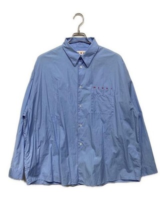 Cotton Poplin Logo Shirt Cumu0061P2 | eBay