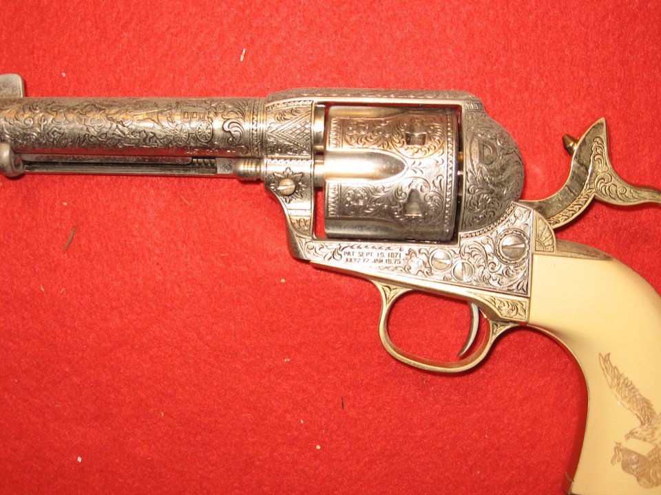 John Wayne Commemorative Pistol .45 Single Action Non-Firing Franklin ...
