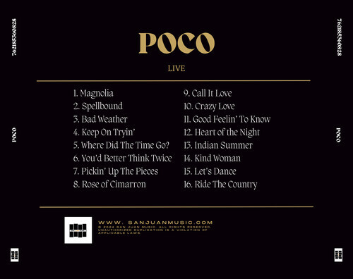 Poco - Poco - LIVE! [New CD] Alliance MOD | eBay