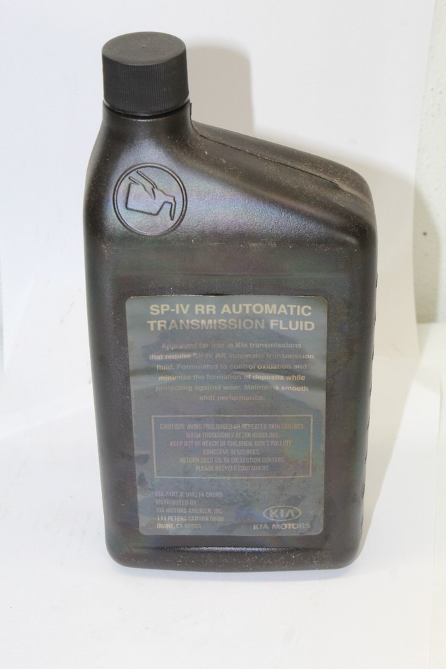 New Genuine Kia Automatic Transmission Fluid SP-IV RR 1 Quart OE ...