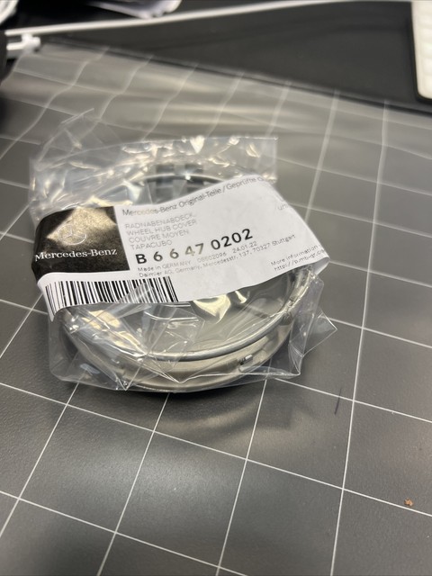 MERCEDES BENZ Genuine Raised Star Wheel Rim Insert Cap B66470202 ...