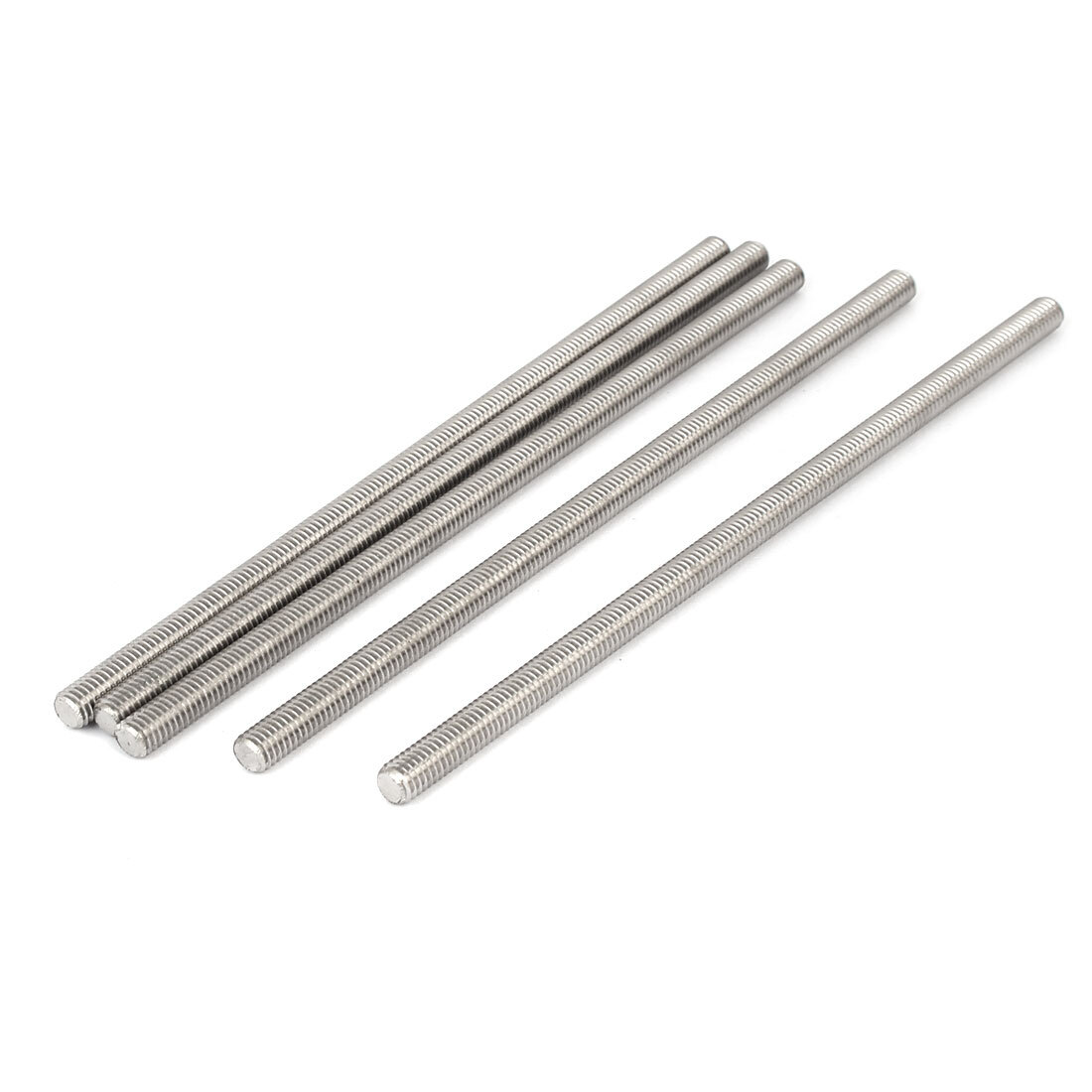 5stk M6 x 150mm Gewindestange 304 Edelstahl Vollgewinde Stange Stab ...