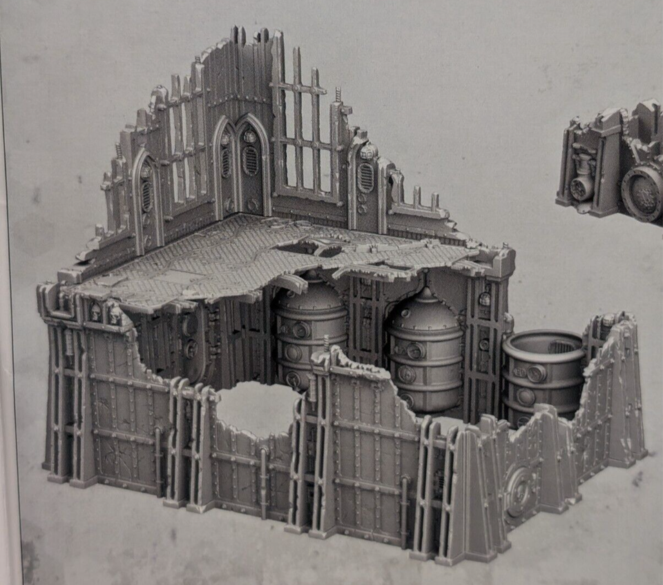 Killzone Volkus Stronghold C, Manufactorum Ruins, Hivestorm Terrain ...