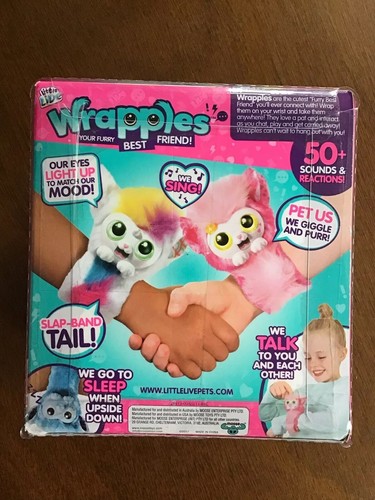 Little Live Pets 28813 Wrapples Slap Bracelets Una - White for sale ...