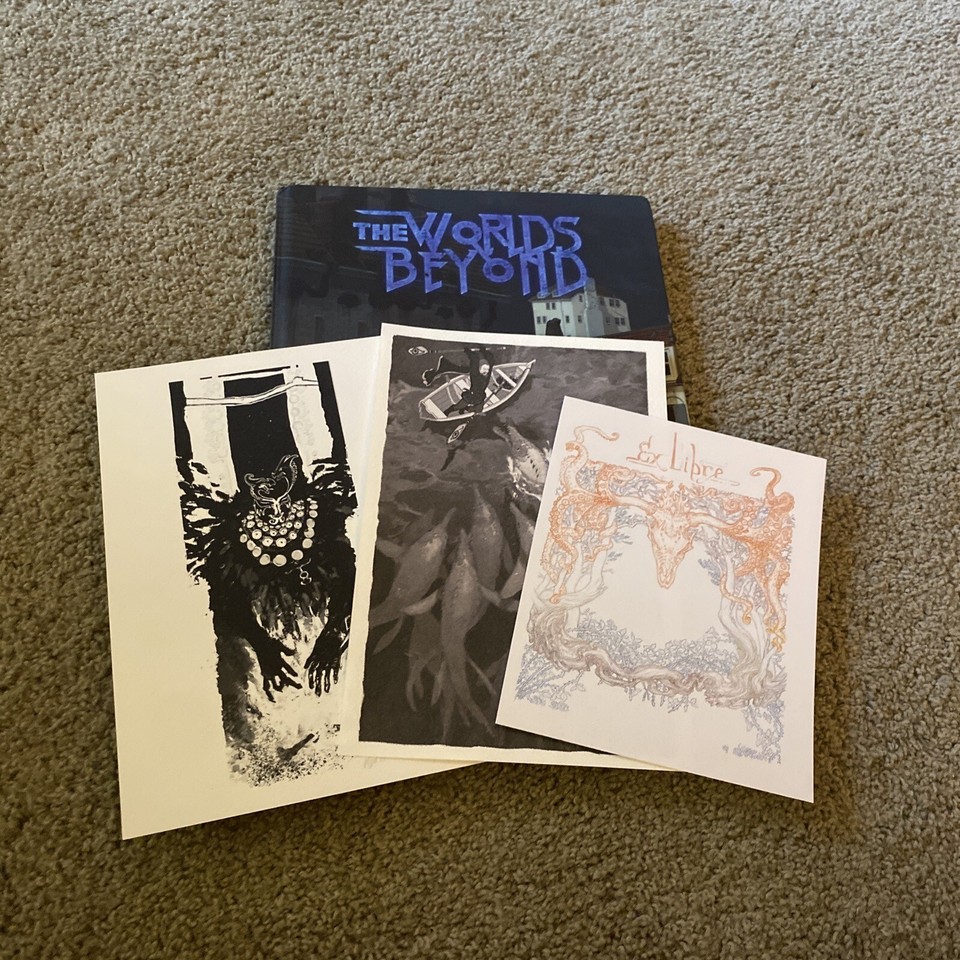 The Worlds Beyond Vol. 1 Sketchbook Of Anthony Waters Gaming Magic Art ...