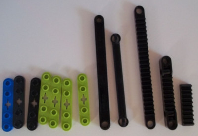 LEGO Technic long links & gear racks 50029, 6247, 35257, 32132, 87761 ...