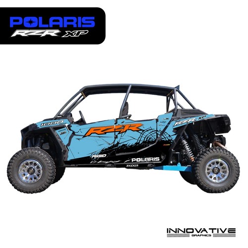 2019-2023 Polaris RZR 1000 XP 4 Doors Full Graphics Kit 12 Mil ...