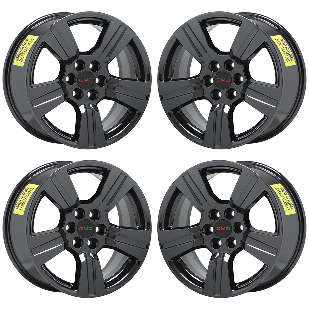 18" GMC Canyon Black Chrome wheels rims Factory OEM set 5673 | eBay