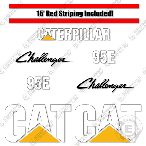 Fits Caterpillar 95E Decal Kit Tractor Decals Agriculture - 7 YEAR 3M ...