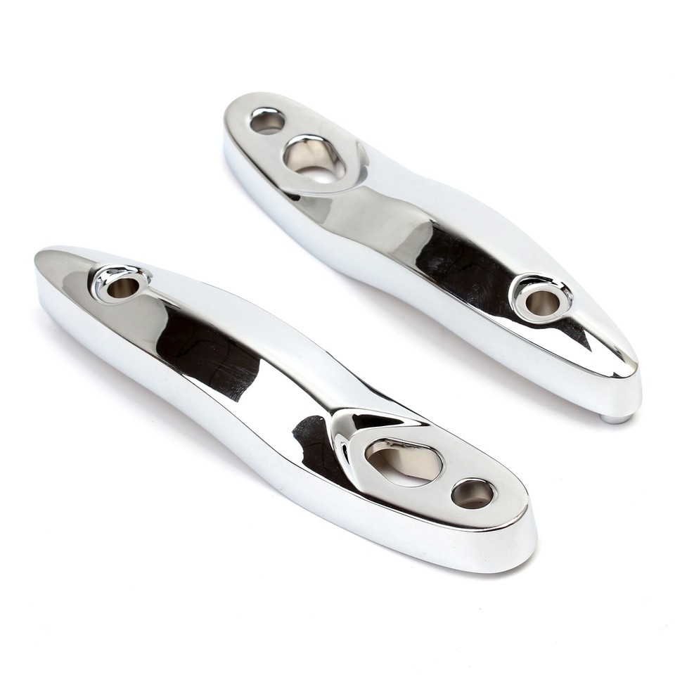 Chrome Rear Turn Signal License Plate Relocation Kit For Harley Softail ...