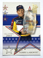 Terry Labonte Race Car Driver Card Checklist