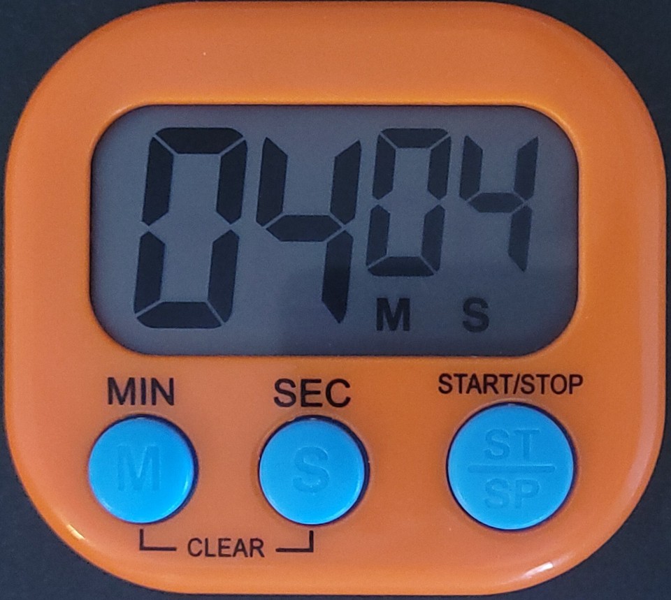 Compact Digital Timer, Kitchen All-Purpose Timers Count Up or Down ...