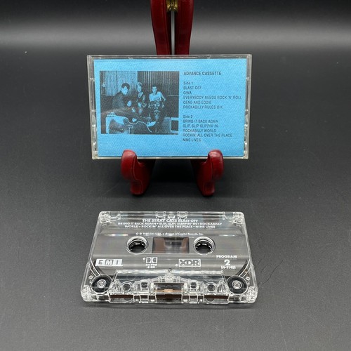 Stray Cats - Blast Off (Advance Cassette, 1989) Rockabilly Promotional Copy | eBay