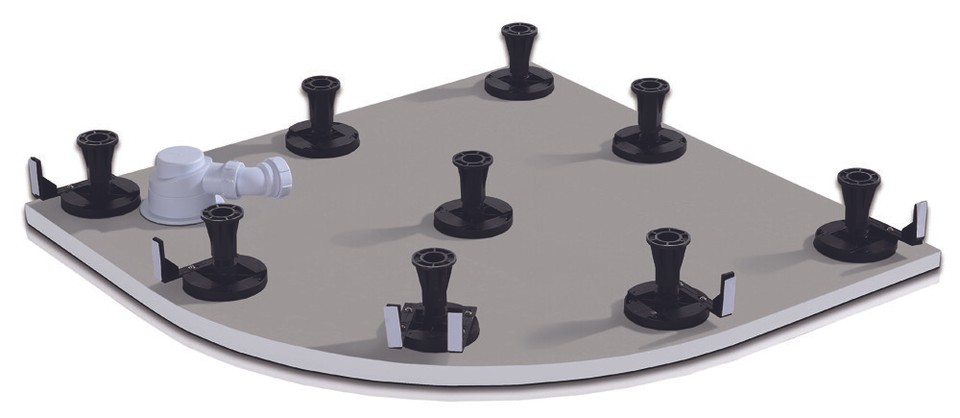 Quadrant Tray Riser Kit Plinth Big Feet Shower Enclosure Shower Door ...