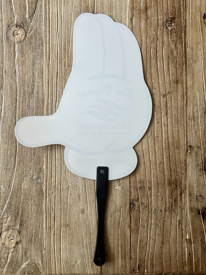 Disney Cruise Line Cast Member ~ Disney Magic Mickey Hand ~ Bon Voyage ...