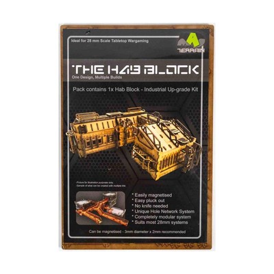Mad Gaming Ter Post Apocalyptic Terrain Hab Block - Industrial Upgra SW (New) | eBay