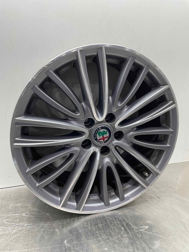 19 Alfa Romeo Giulia OEM Factory Alloy Wheel Rim 10 U Spoke 18"x8 ...