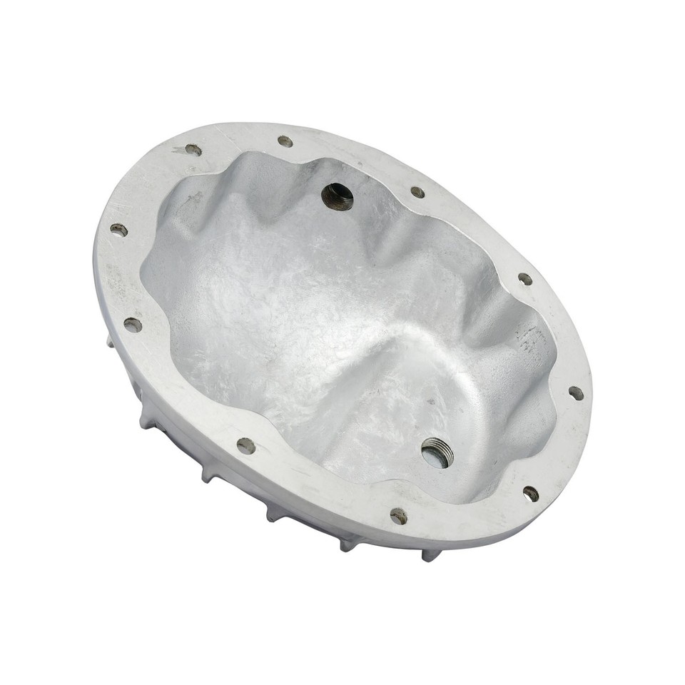 Dana 35 Finned Polished Rear Aluminum Differential Cover For Jeep TJ XJ ...