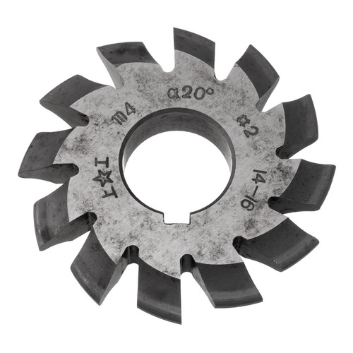 M4 No.2 20 Degree HSS Involute Gear Cutter Module Rack Milling Lathe ...