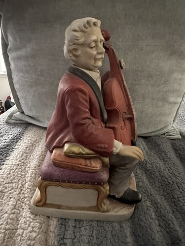 Melody in Motion Hand Painted Figurine - The Cellist -"A Time For Us ...