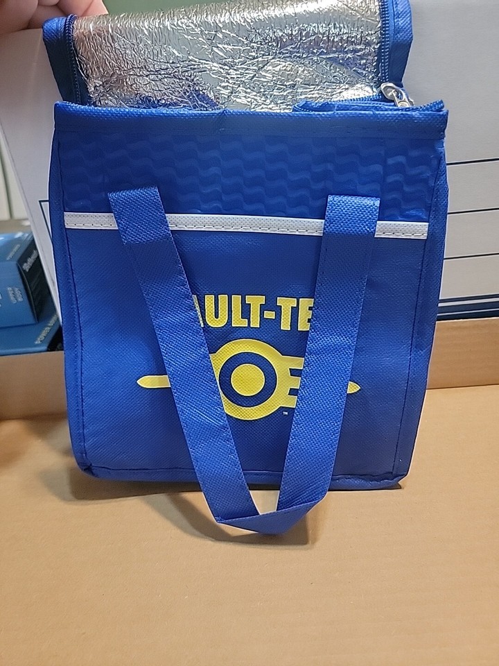 Fallout Loot Crate Blue Vault-Tec Lunch Bag | eBay