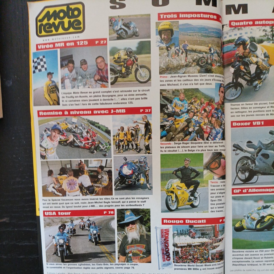 MOTO REVUE 3435 VOXAN 1000 BOXER VB1 Sport KAWASAKI GTR APRILIA RST ...