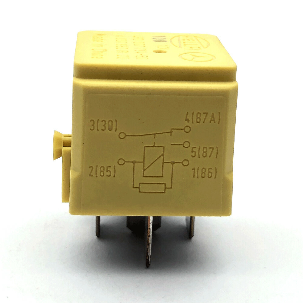HELLA 4RD007794-50 A0009828123 Automotive Relay 5 Prong 12V 40A | eBay