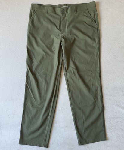 BRAND NEW - 32 Degrees Cool Regular Fit Pants Stretch Soft GREEN - Size ...