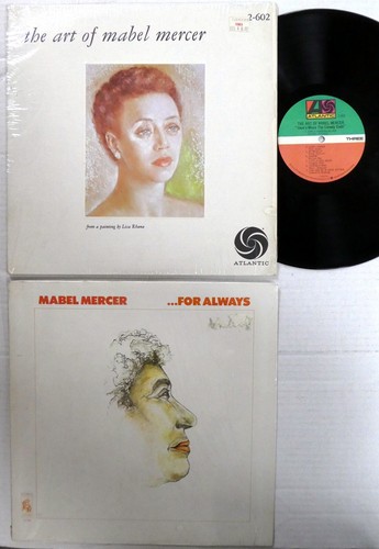 Mabel Mercer Lot De 2 LP 'S ; Pour Toujours & The Art Of Jazz Chants ...