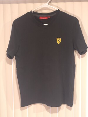 Ferrari Officially Licensed Santander V-Neck T-Shirt Men’s Size Small ...