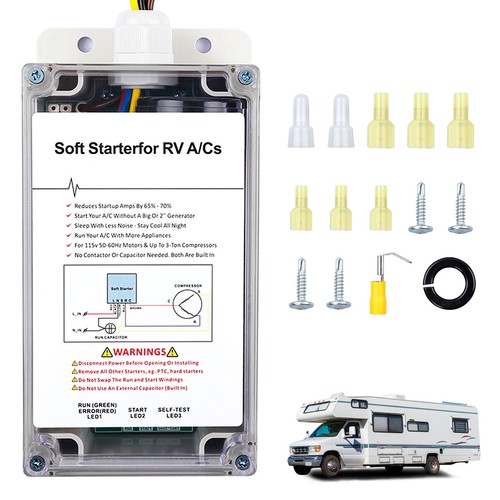 RV Air Conditioner AC Soft Start Kit For RV Trailers Campers Small ...