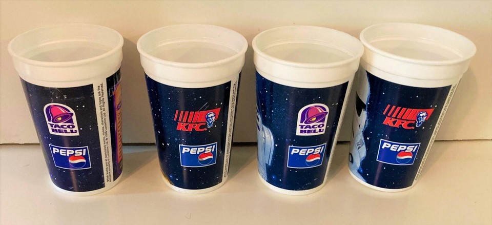 Star Wars 1997 Pepsi Co. Special Editions 12 oz cup Set FAIR | eBay