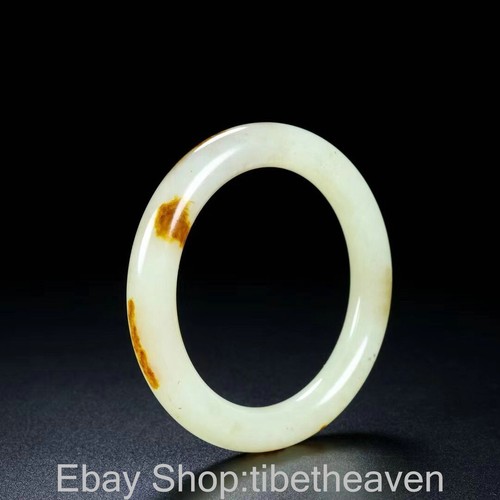 Rare Old Chinese Hetian Jade Dynasty Palace Bracelet Jewelry 61MM | eBay