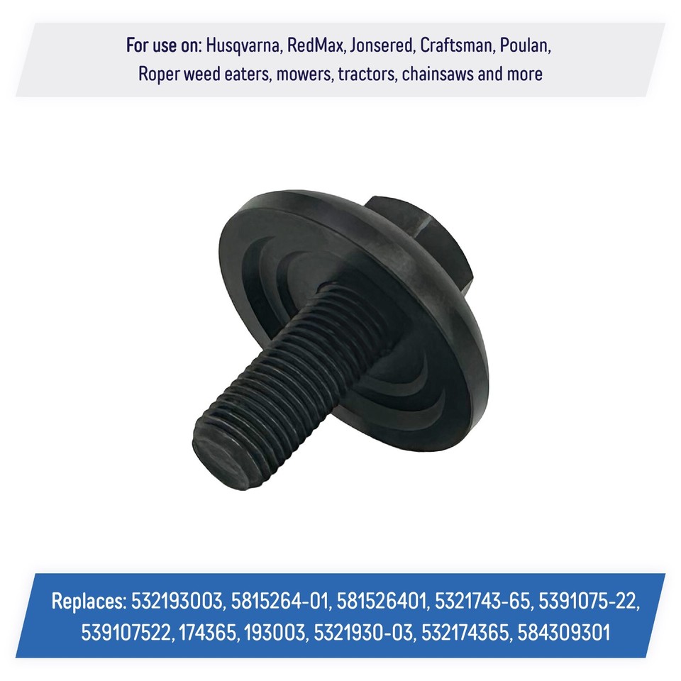 (3) Blade Bolt & Washer Assembly for Husqvarna Poulan Roper Craftsman ...