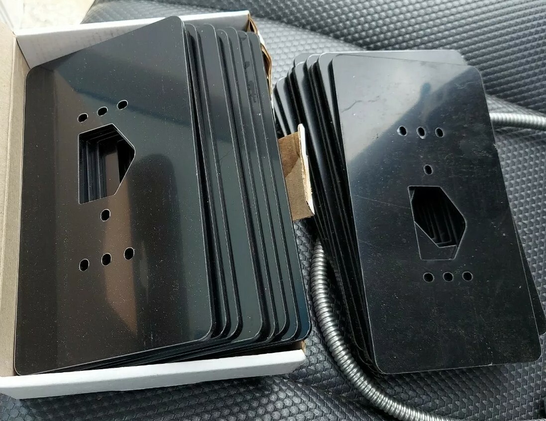 Lot of 20 Gallagher T15 Dress Plate BLACK C300324 | eBay