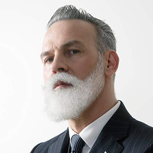 Silver Fox Men's Silver And Gray Beard Brightener For Caucasian Hair ...