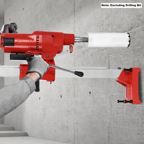 Diamond Core Drill Machine Concrete Core Drill Rig 500RPM 4250W Rust ...