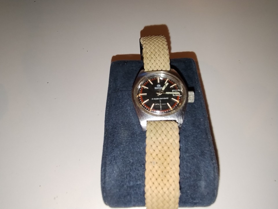 Orologio Vintage OK BREIL Lady - Skin Diver anni '70 - 17 Rubis ...