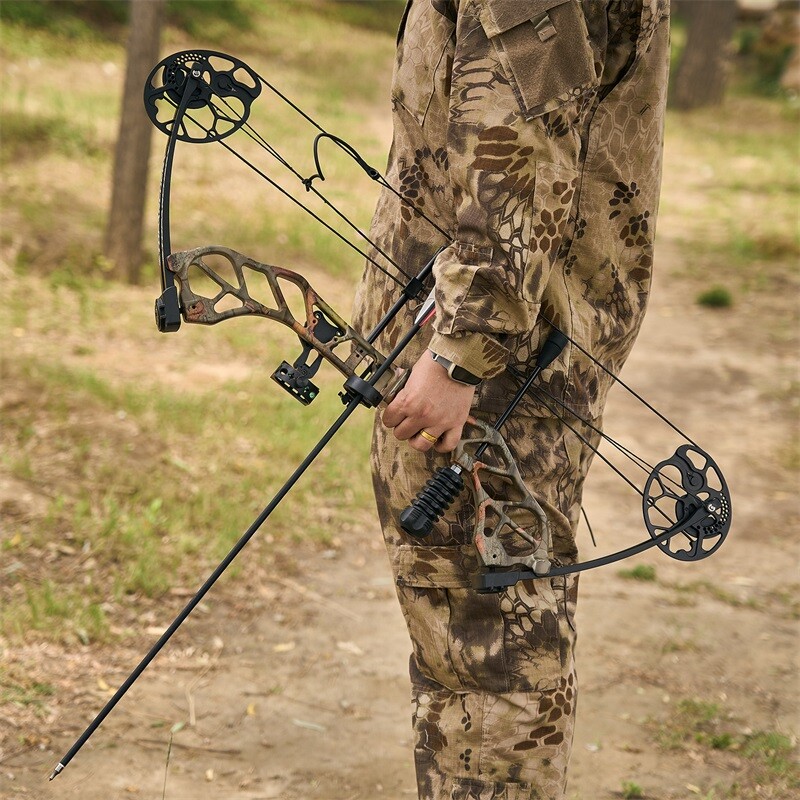 RH Compound Bow 19-70 lbs Adjustable Hunting & Target Shooting Set for ...