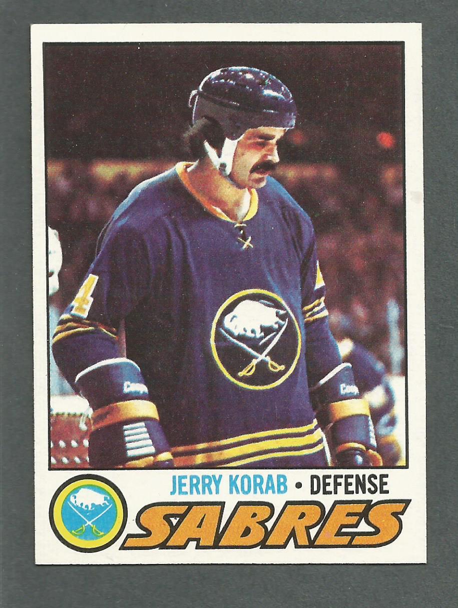 1977-78 Topps Hockey Jerry Korab #128 Buffalo Sabres NM/MT | eBay