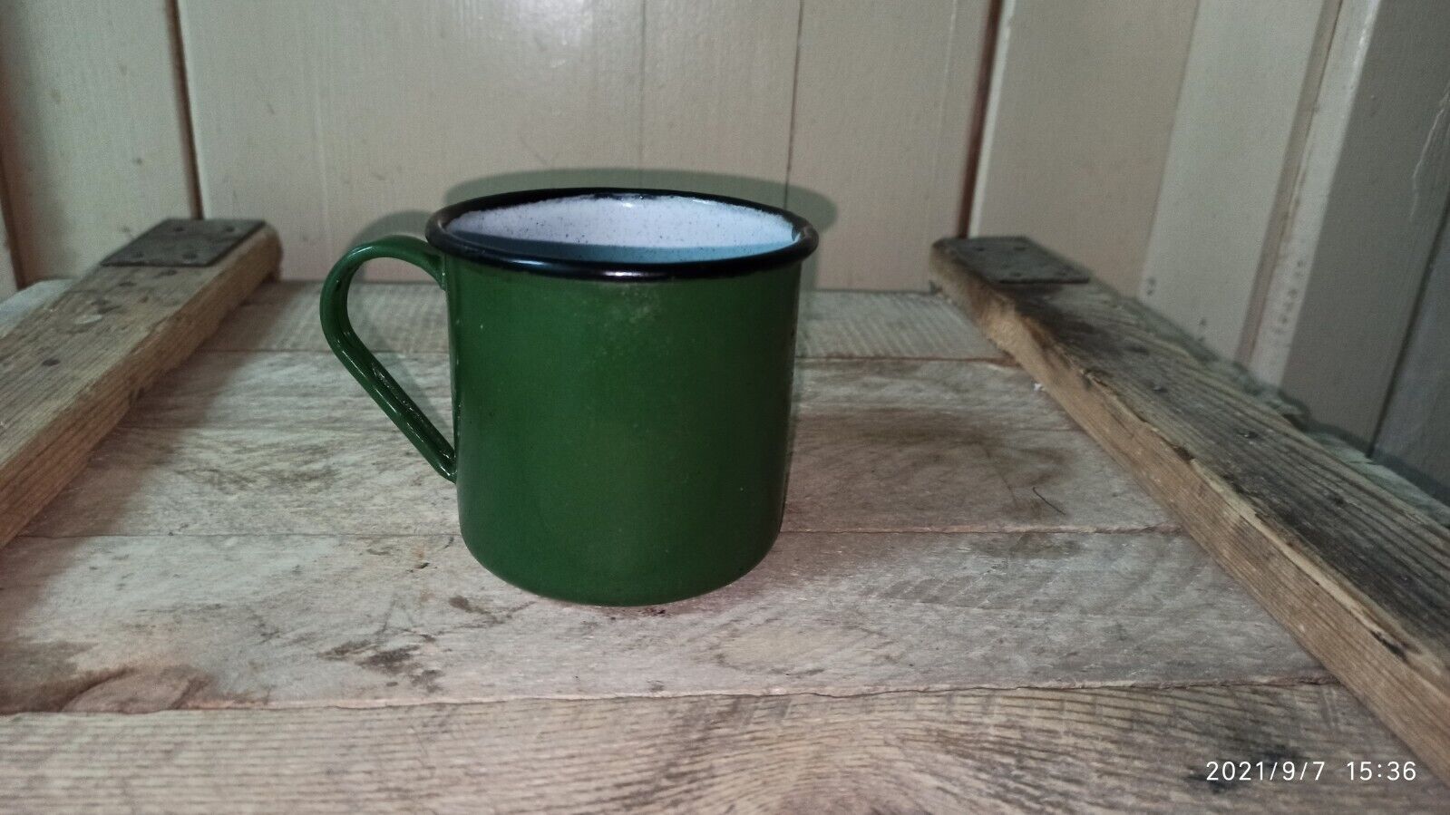 Original USSR Metal Mug, Soviet Russian Army Soldier vintage Enameled ...