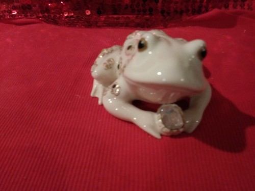 💚 LENOX THE PRINCE OF JEWELS FROG FIGURINE 💚 | eBay