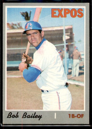 1970 Topps Bob Bailey #293 Montreal Expos | eBay